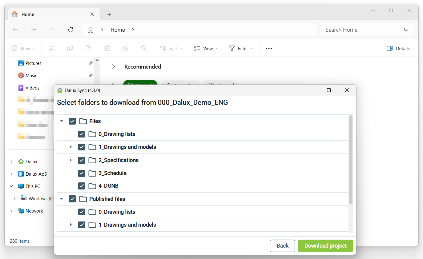 Dalux Sync – Dalux HelpCenter